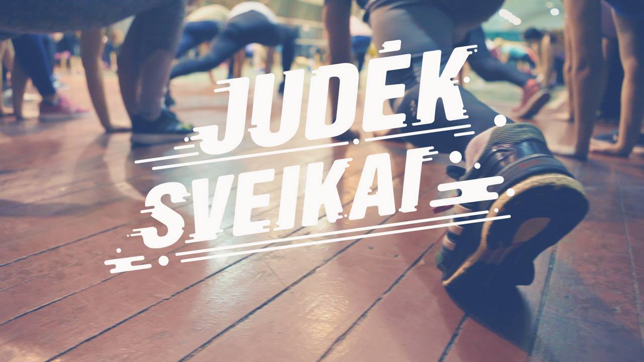 Kauno miesto savivaldybė Laimės diena Kaune su „Judėk sveikai“