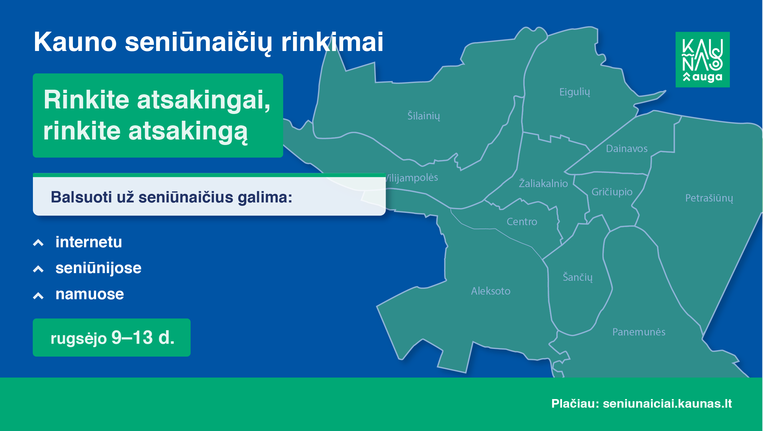 Kauno miesto savivaldybė Kaune prasidėjo balsavimas seniūnaičių ...