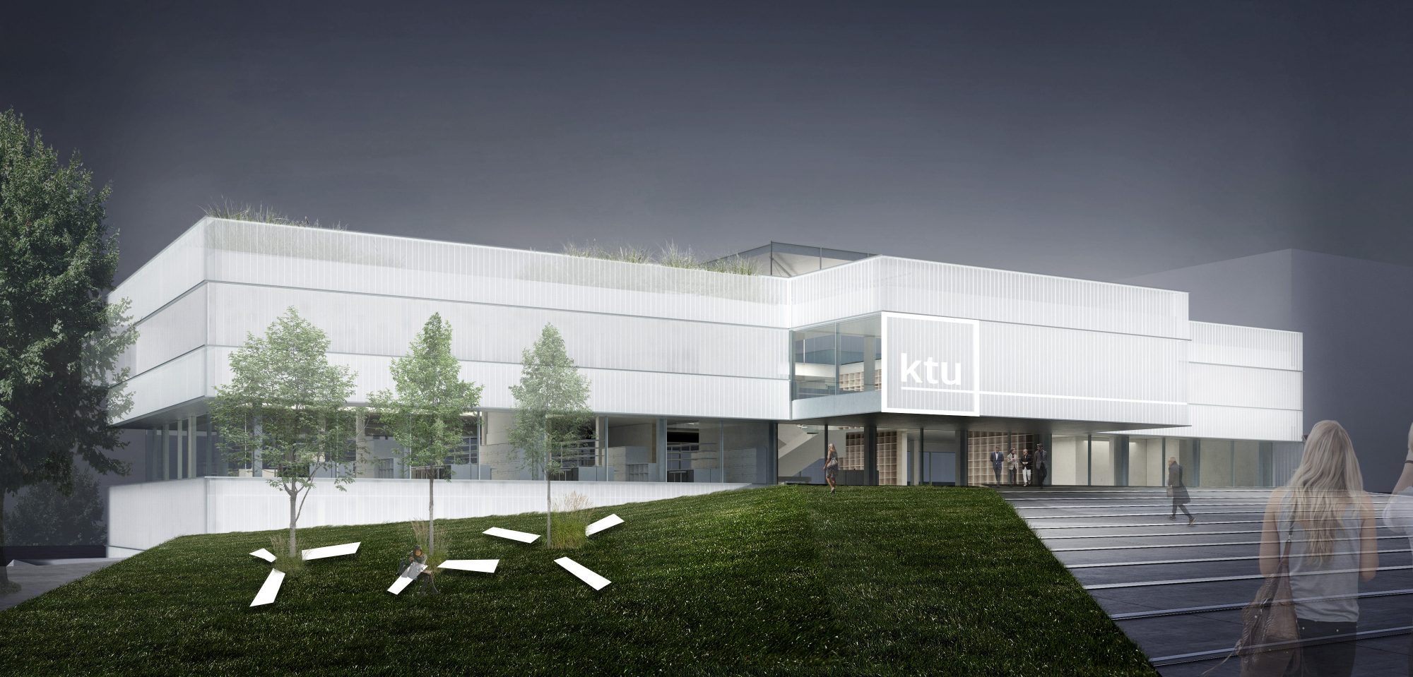 Kauno miesto savivaldybė Kaune iškilsiančio KTU „M-Lab“ architektė ...