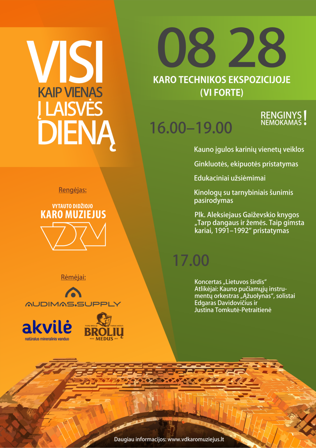 Kauno miesto savivaldybė Kvietimas į renginį „Visi kaip vienas į ...